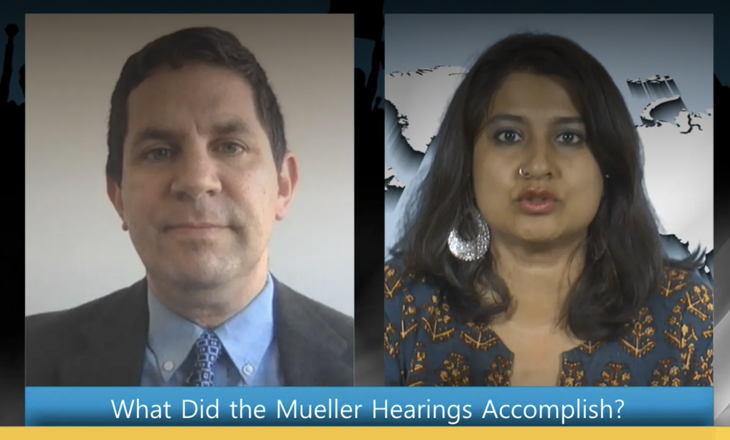 What Did the Mueller Hearings Accomplish? Ron Fein Breaks It Down ...